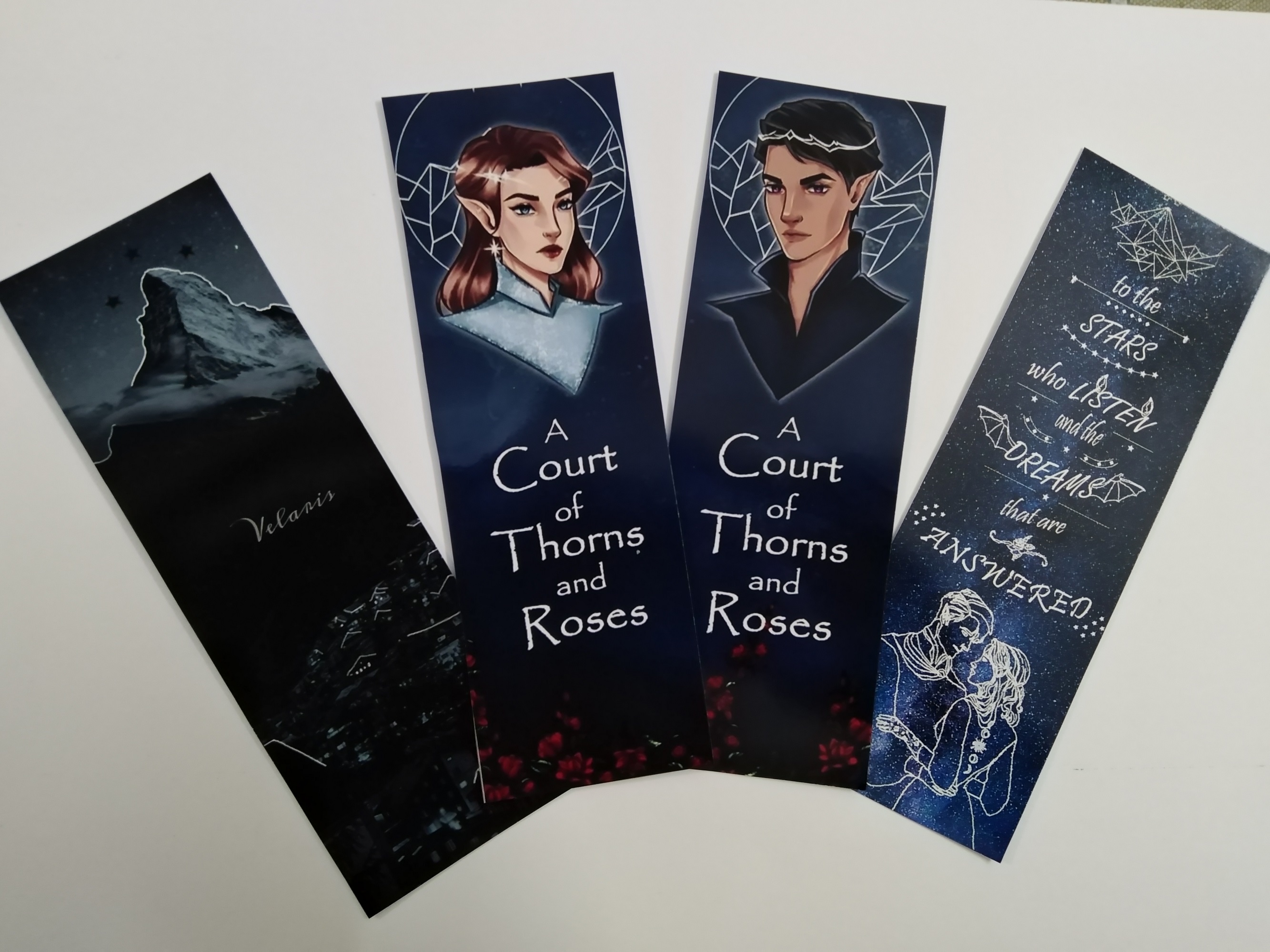 ACOTAR bookmarks - Pack of 4 | Daraz.pk