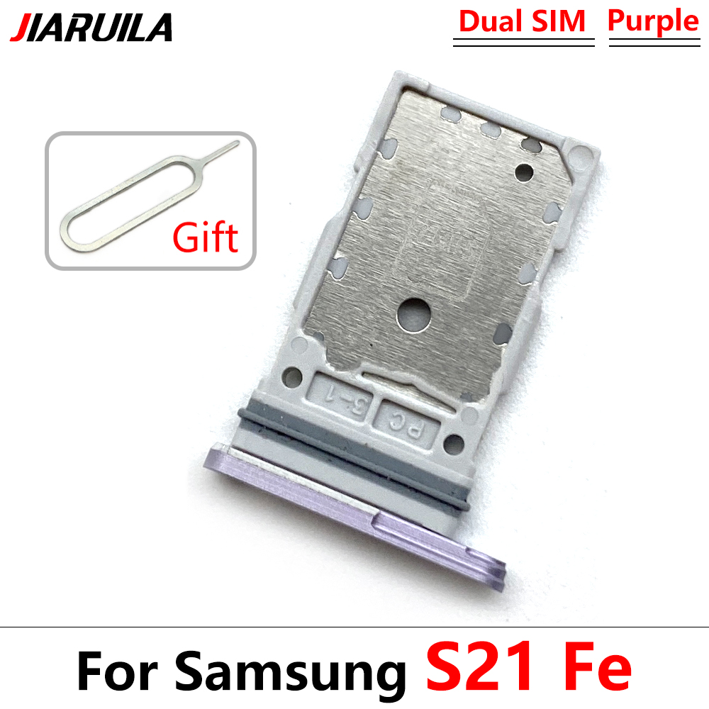 New For Samsung S21 S20 Plus Ultra Fe Dual SIM Card Slot SD Card Tray ...