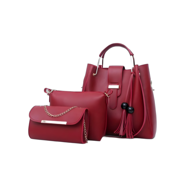 Luxury 3 piece Bag set Women's Cross Body & Shoulder Bag - hand bag for girls , bags for girls ...