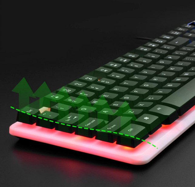 TX35 Limeide RGB Suspension Backlit Lightweight Luminous Wired Gaming ...