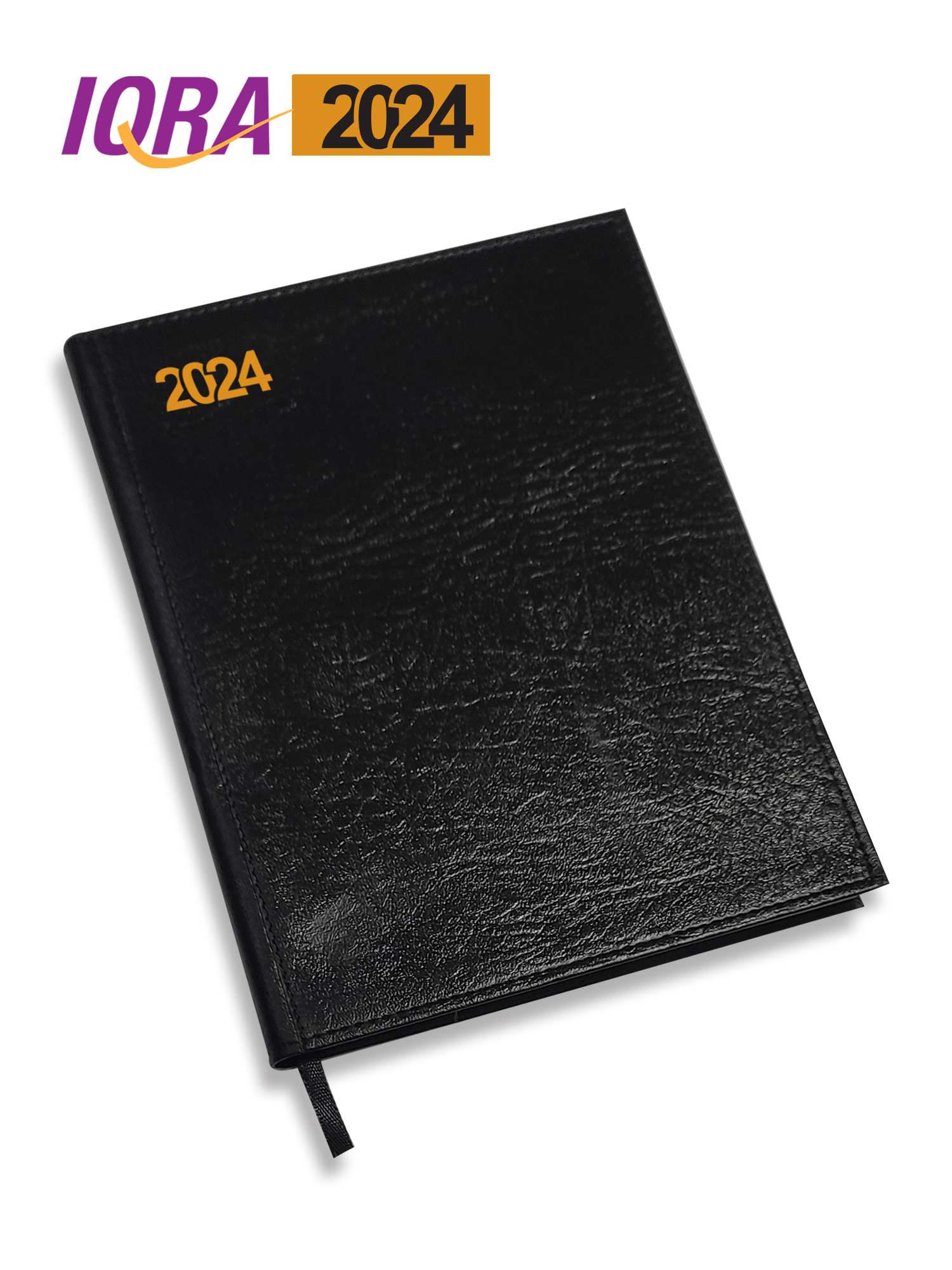 IQRA Medium Size Double Date Black Diary 2025 | Daraz.pk