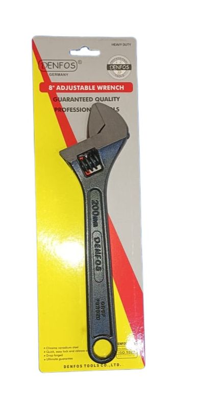 DENFOS ( GERMANY ) Wrench Black Imported Adjustable Wrench High quality ...