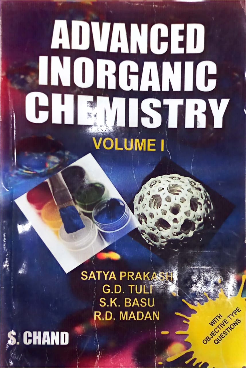 ADVANCED INORGANIC CHEMISTRY VOL 1 TULI PRINT FORM | Daraz.pk