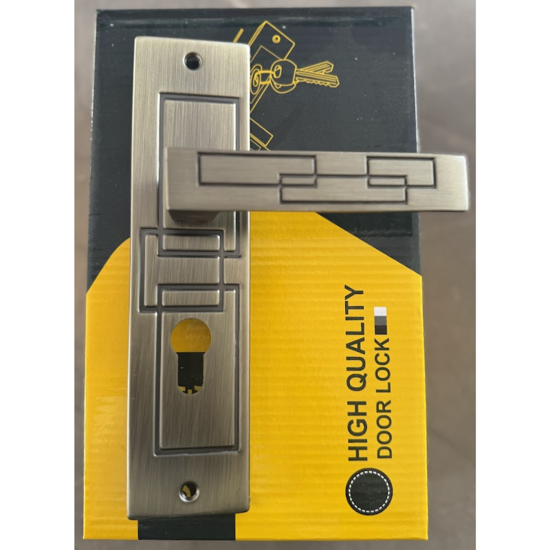Handle Door Lock 5803 MAB - With 3 Keys, 6-inch Machine, and Lock ...