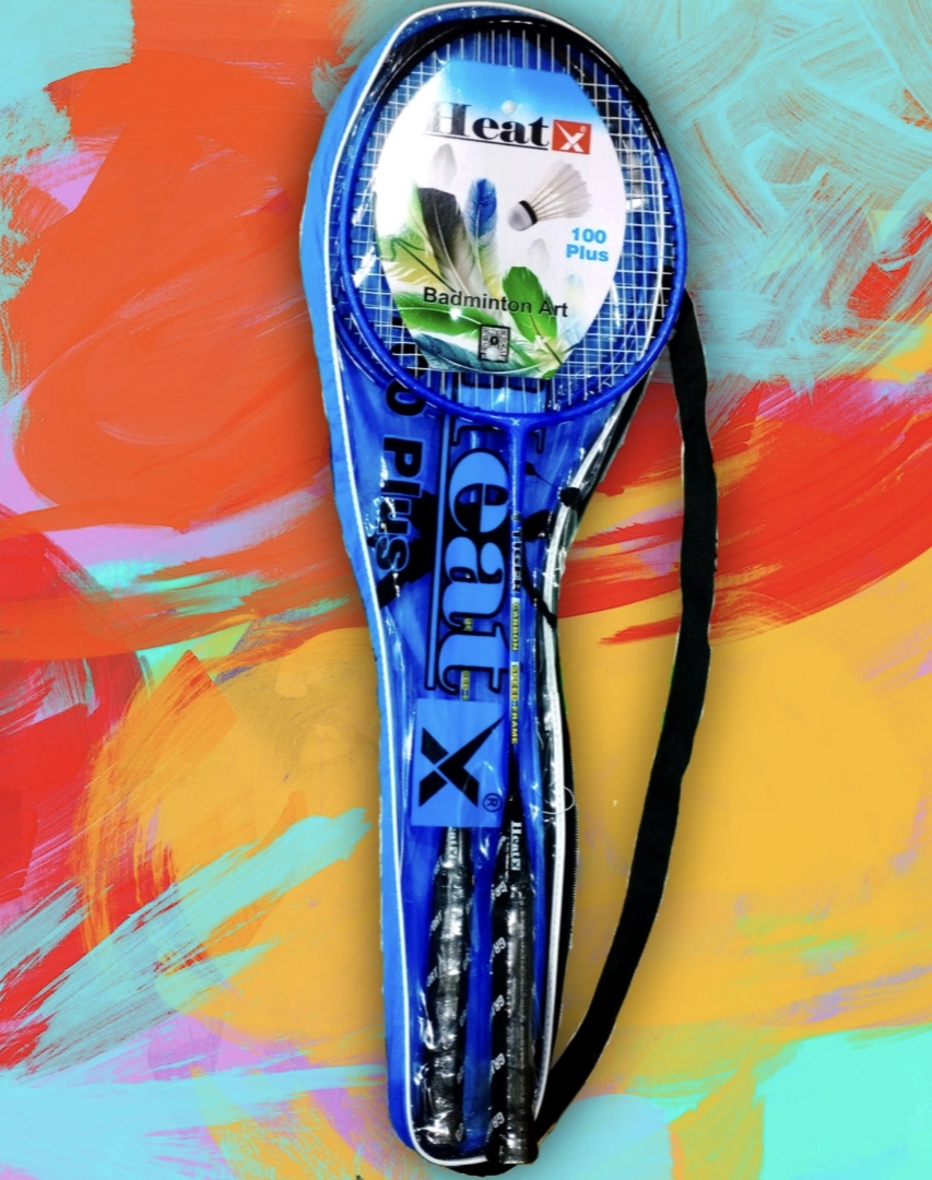 Heat X 100 Plus Badminton, tennis, racket, Professional badminton set ...