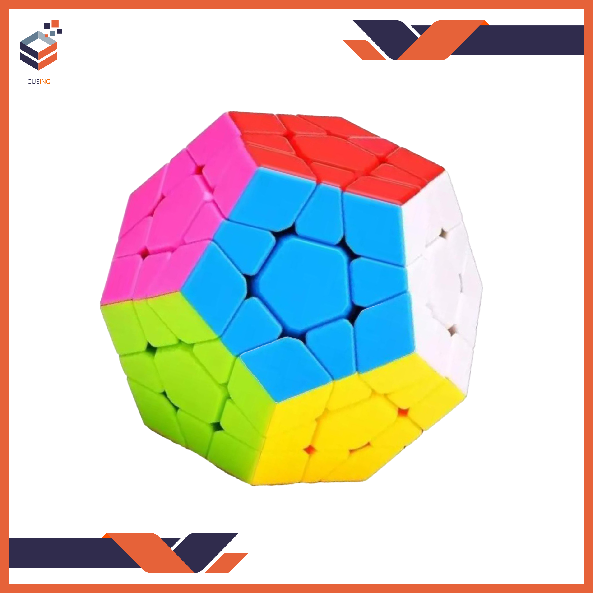 Megaminx 3x3x3 Speed Cube Stickerless Pentagonal Speed Cube High ...
