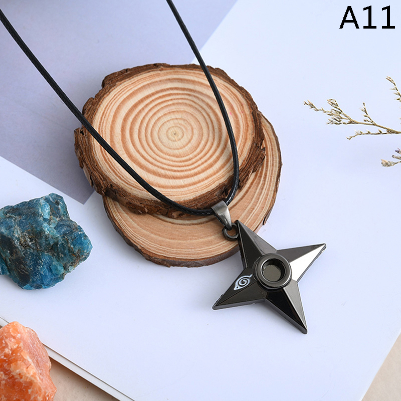 1Pc Anime Necklace Narutos Anime Cosplay Accessories Keychain Cartoon ...