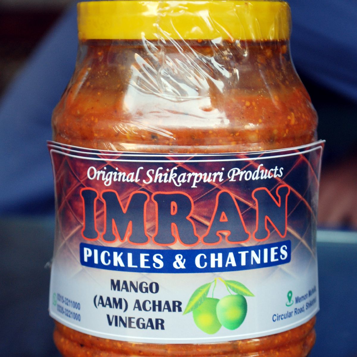 Mango Pickle Vinegar 900 Grams Aam Ka Achar Achar Sirka 900 Grams Imran ...