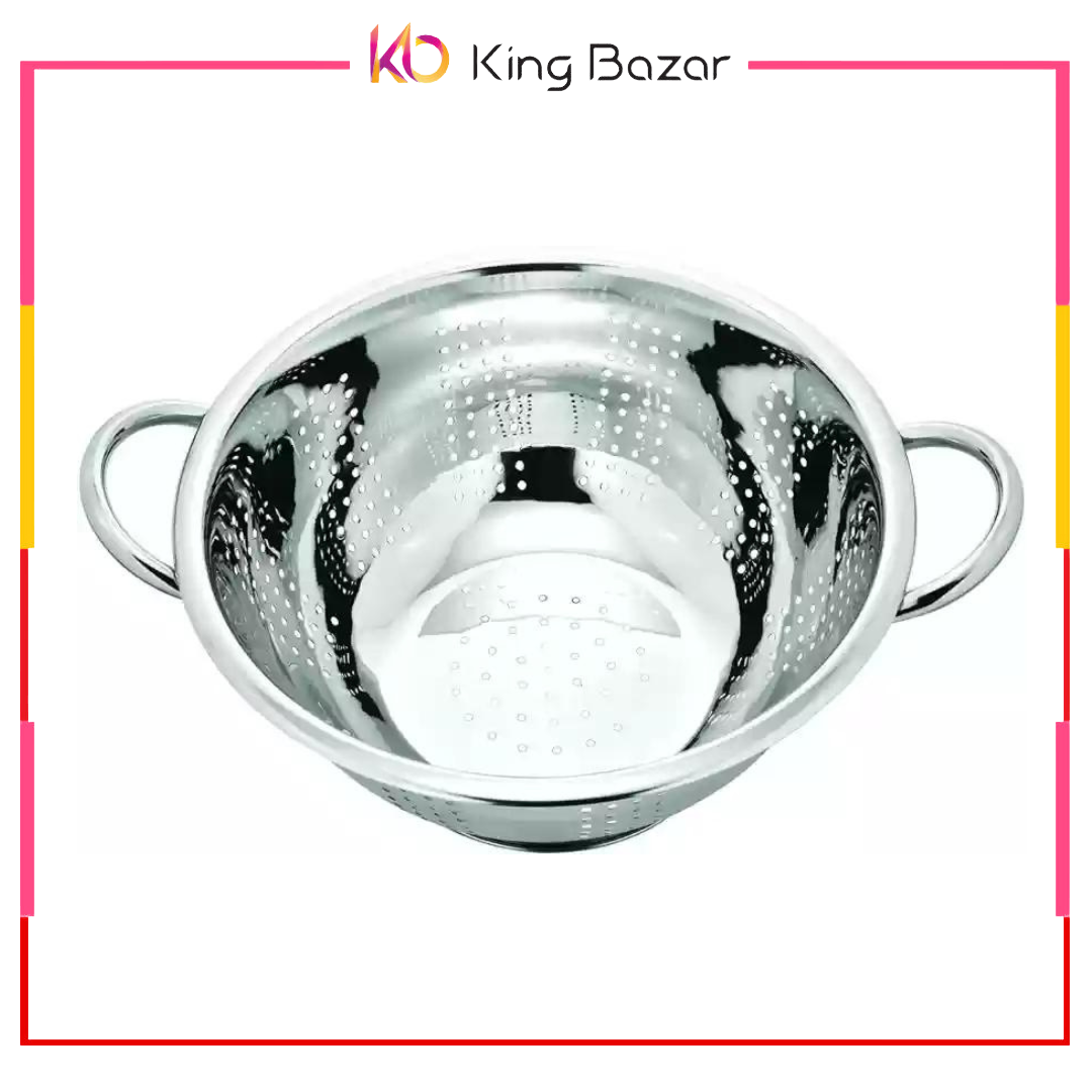 Strainer Rectangular Base Stainless Steel Rice Strainer Alpha | Daraz.pk