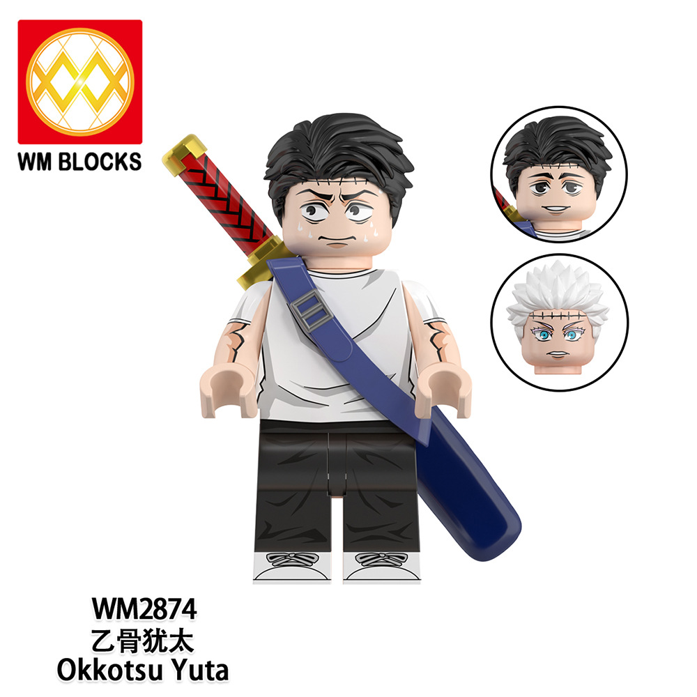 Wm6202 jujutsu Kaisen anime block toys figure Satoru Gojo ryomen Sukuna ...