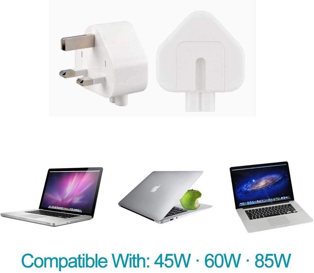 Wall AC Duck Head Power Adapter Detachable Electrical UK Plug Converter ...