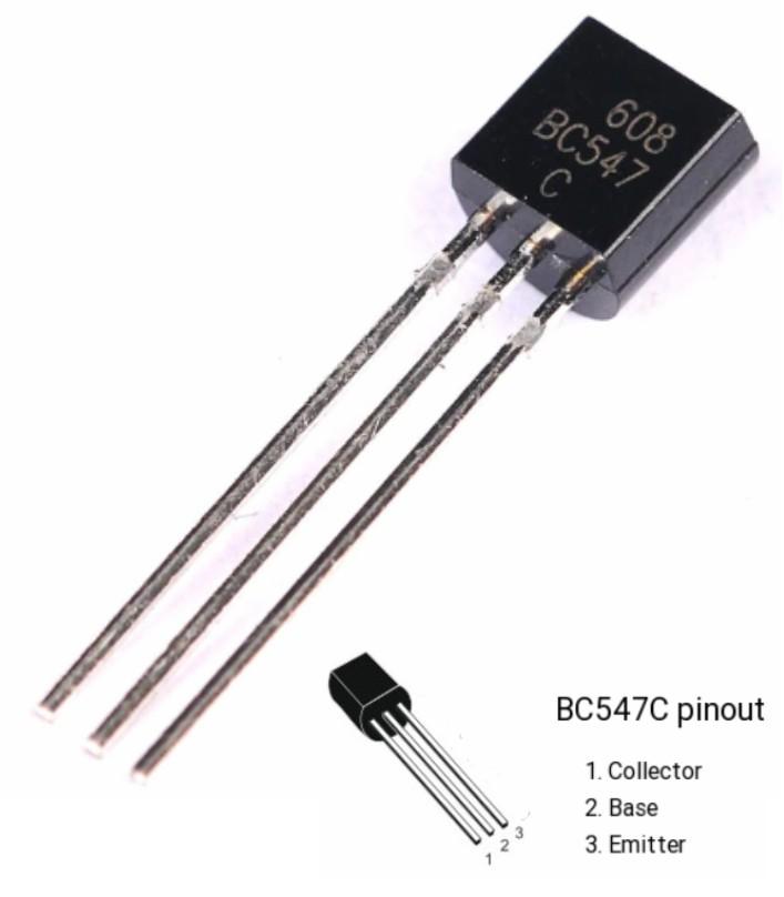10pcs BC547B NPN Bipolar Transistor BC547B NPN Bipolar Transistor ...