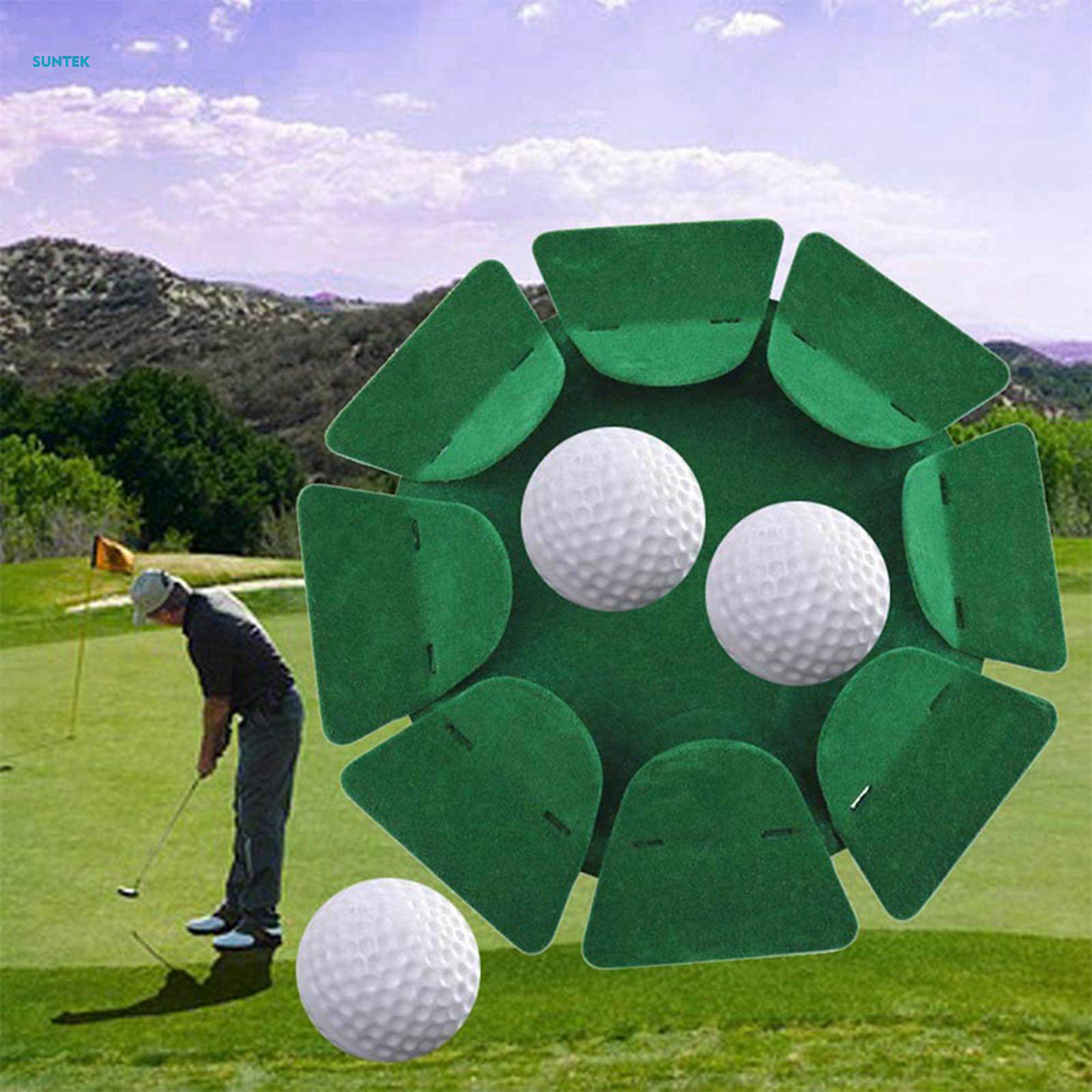 Green All Direction Putting Cup Golf Training Hole for Practice Indoor ...