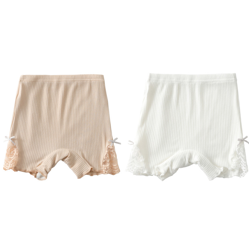 Girls Safety Pants Anti-Wardrobe Malfunction Pure Cotton Child's ...