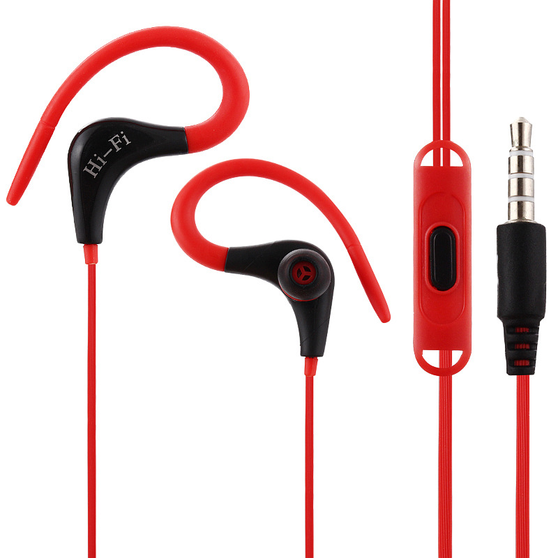 SF-A41 Over-ear headphones inline control with microphone sports over ...