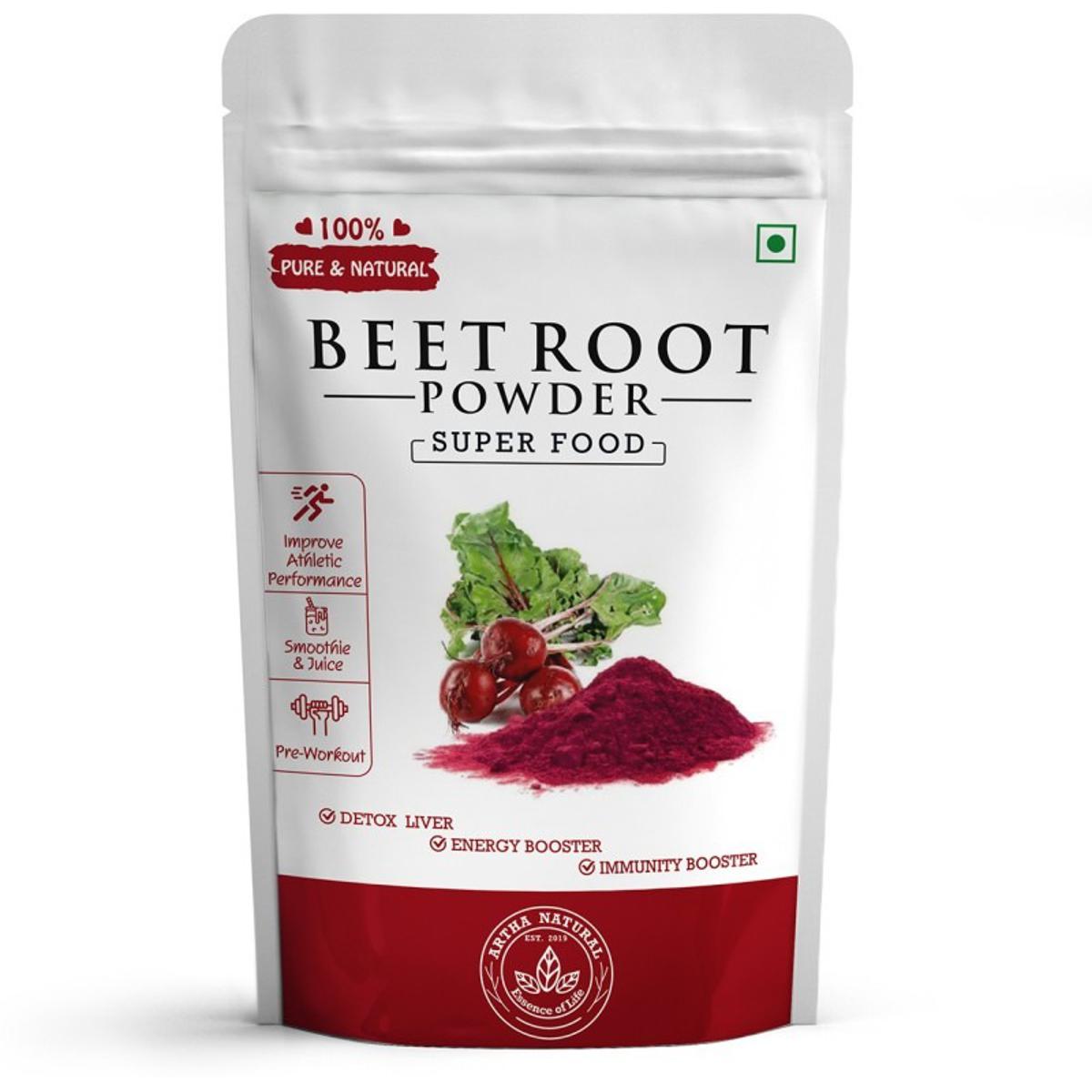 ARTHA NATURAL BEETROOT POWDER - 100 GM ARTHA NATURAL BEETROOT POWDER ...