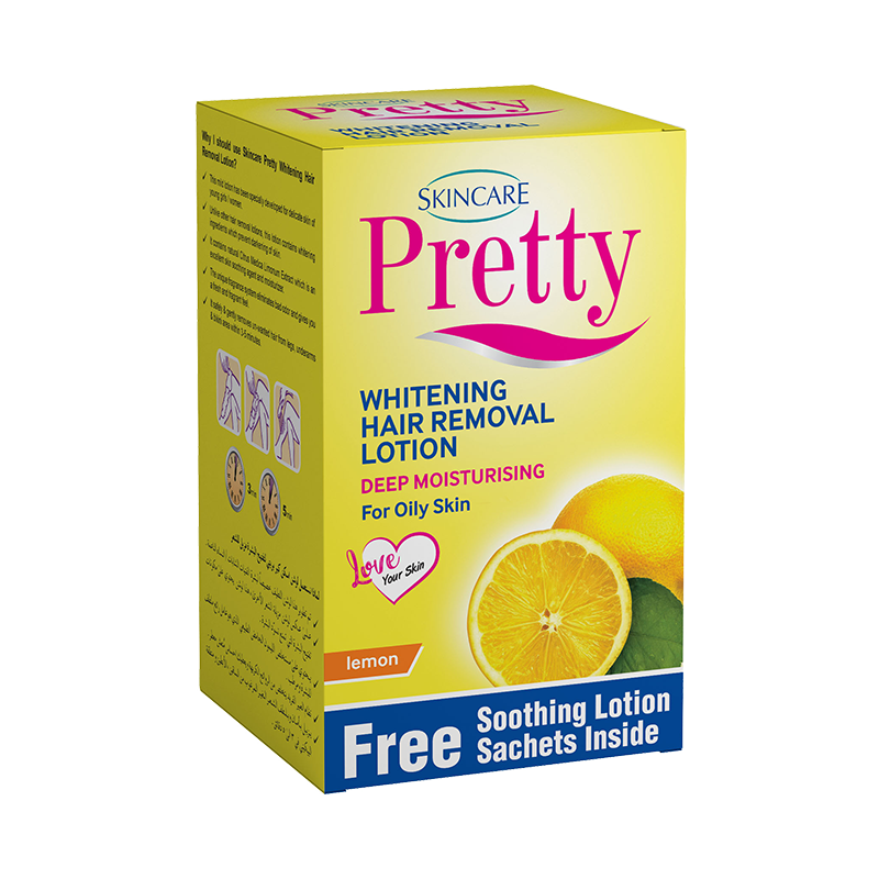 Pretty Hair Removing Lotion Lemon 80ml | Daraz.pk
