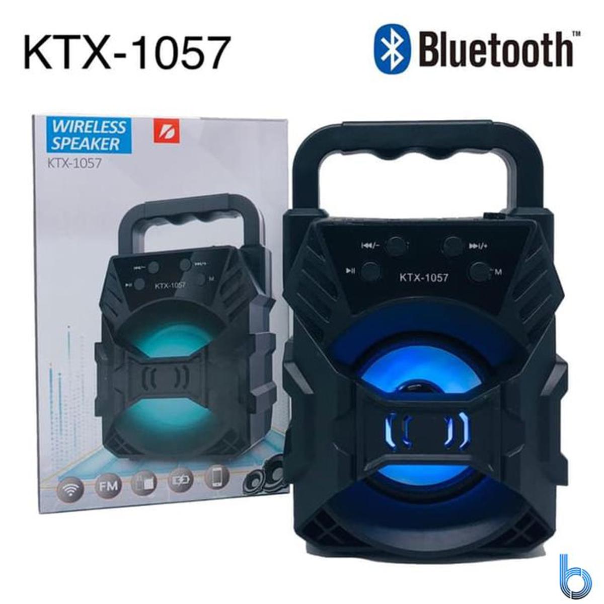 KTS 1057 Portable Bluetooth Speaker - RGB Lighting Portable Wireless ...