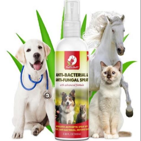 FLUFF & BUFF ANTI FUNGAL SPRAY 100M bottle for your Pet. | Daraz.pk
