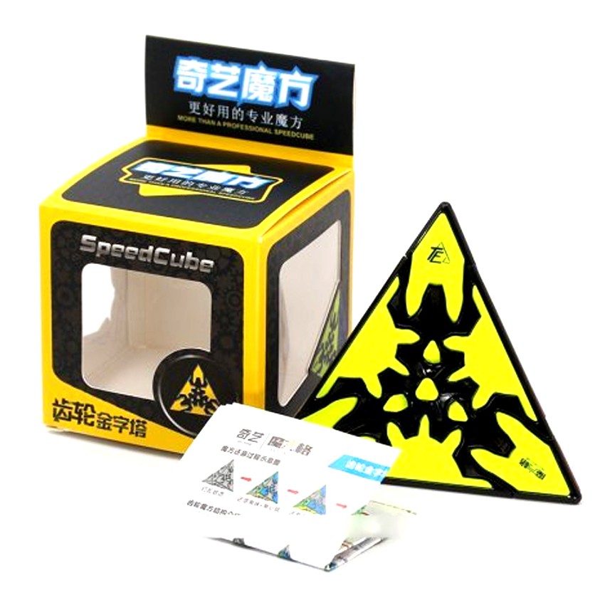 Original Qiyi Gear Cube Series 3x3 (Pyramid, Cylinder, Sphere, Gear ...