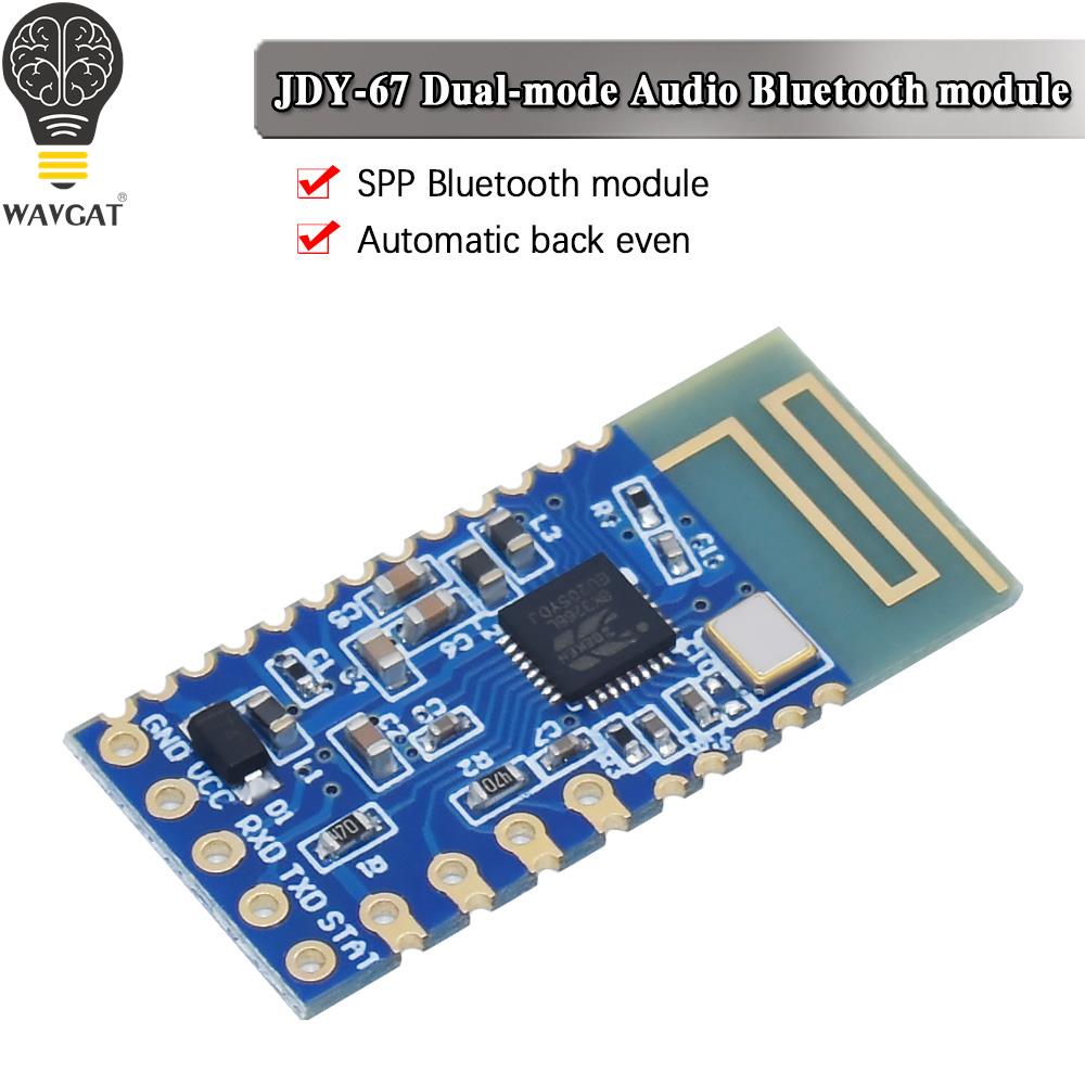JDY-67 Dual Mode Audio Bluetooth Module Audio Bluetooth SPP Bluetooth Module BLE Transparent ...