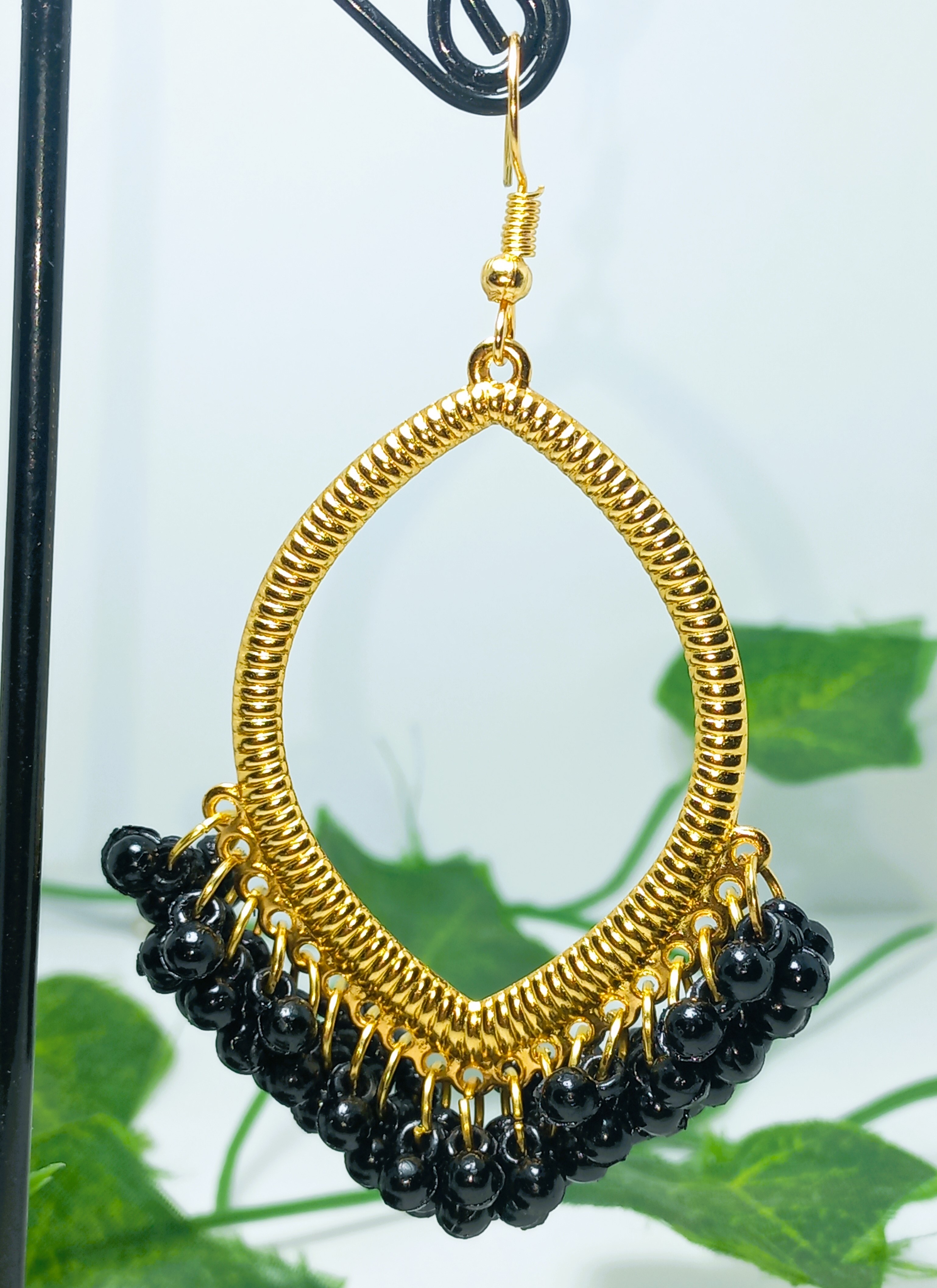 2pcs (1 pair), Metal Resin Jhumka Earrings / Bezel / Jhumka Base, about ...