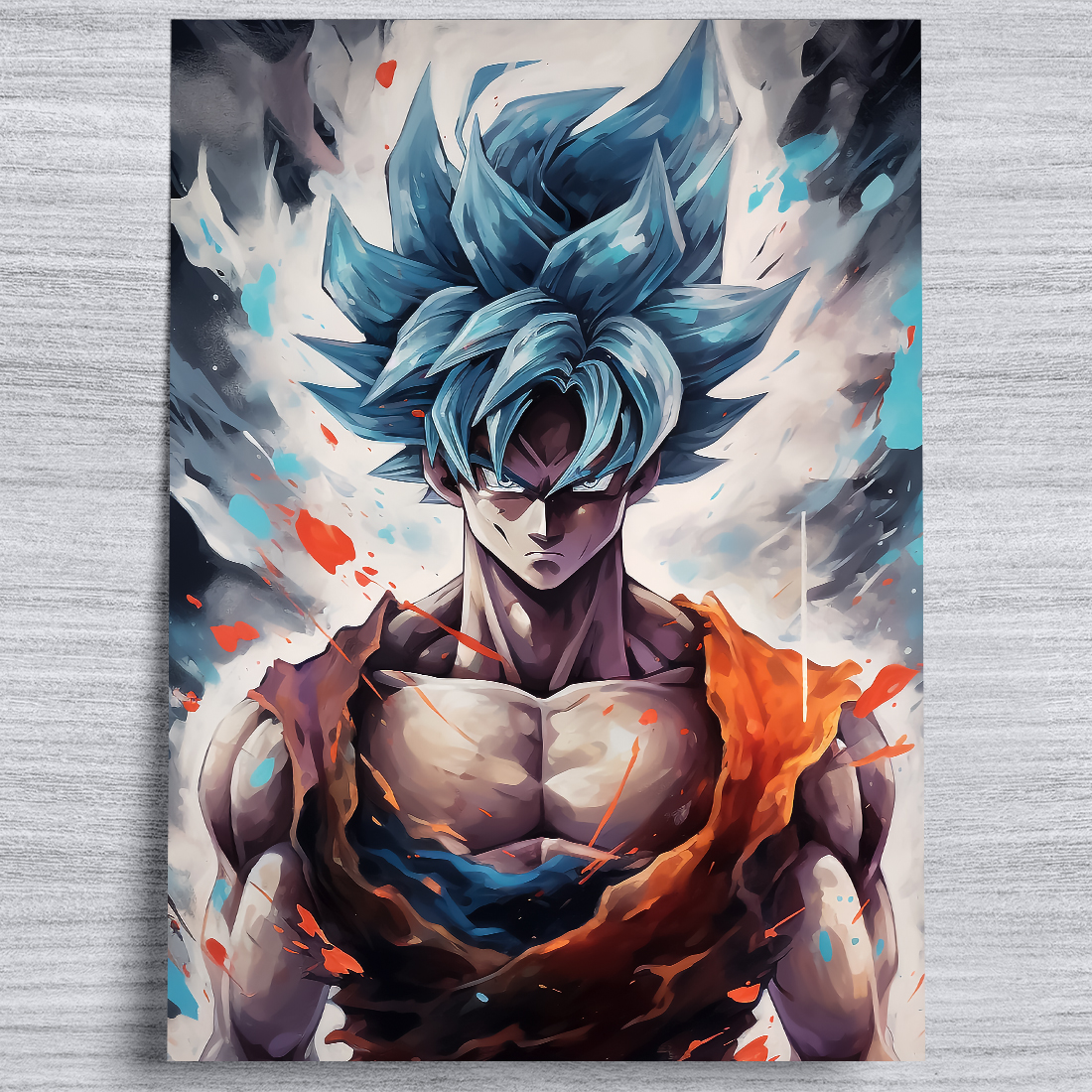 Goku anime Sticker Poster | Daraz.pk