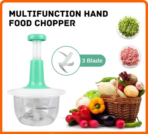 Manual Hand Push Chopper/multifunctional Hand Pat Chopper And Mixer ...
