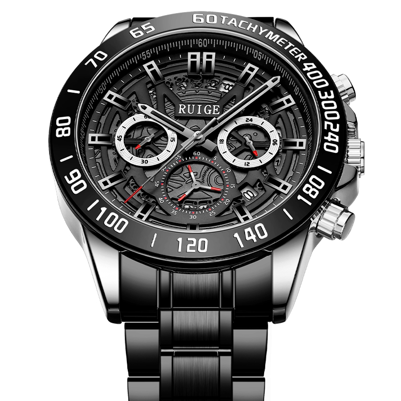 RUIGE New Fashionable and Trendy Men's Watch Multi functional Watch ...