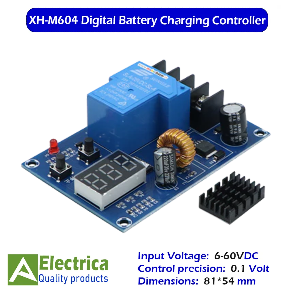 XH-M604 Battery Charger Control Module DC 6-60V Lithium Battery ...