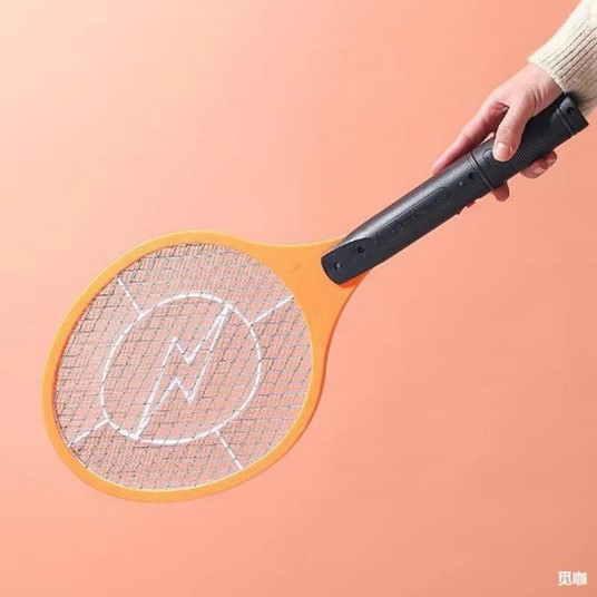 Rechargeable Electronic Mosquito Racket-Battery Power Mosquitos Killer ...