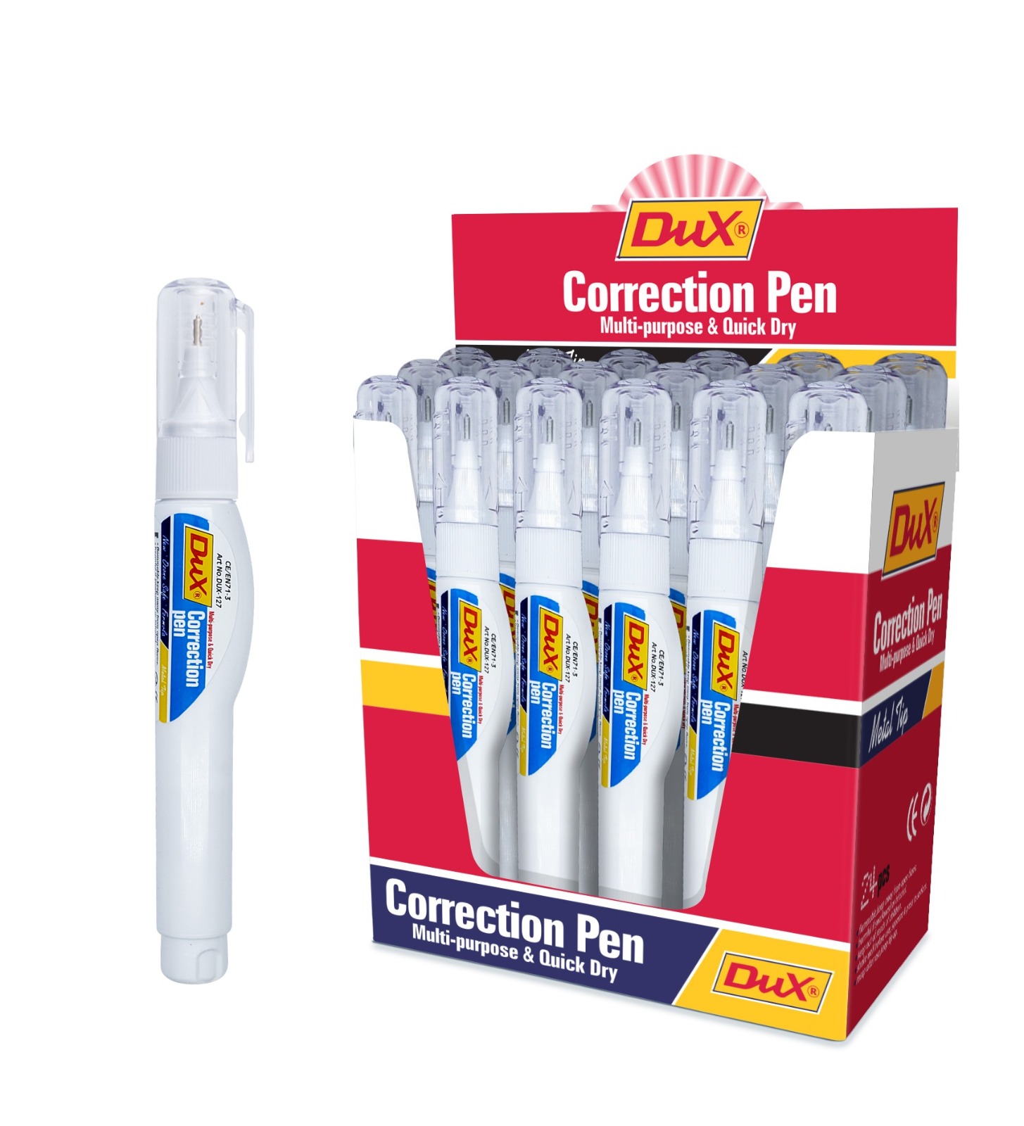 Dux Correction Pen DX-127 (Pack of 24 Pcs) | Daraz.pk