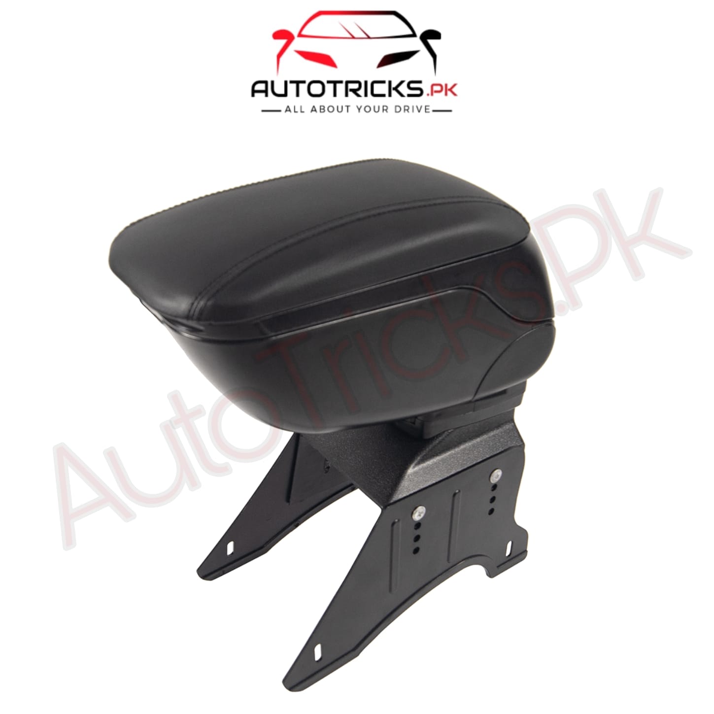 Universal Sliding ArmRest Console Box (BLACK) | Daraz.pk