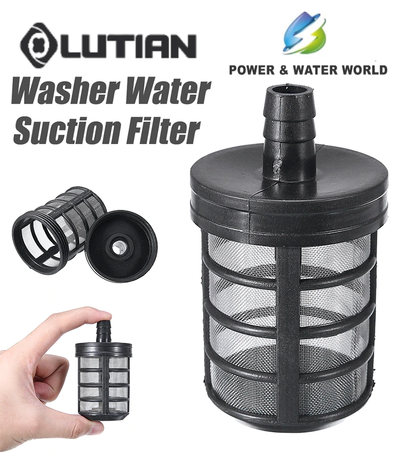 LUTIAN - Bucket Suction Water Filter For Pressure Washer, 1/2" Pipe ...