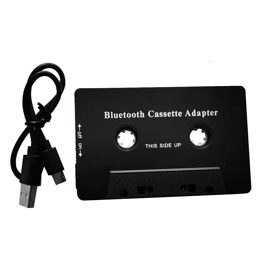 Universal Cassette Bluetooth 5.0 Car Tape Aux Stereo Adapter with Mic ...