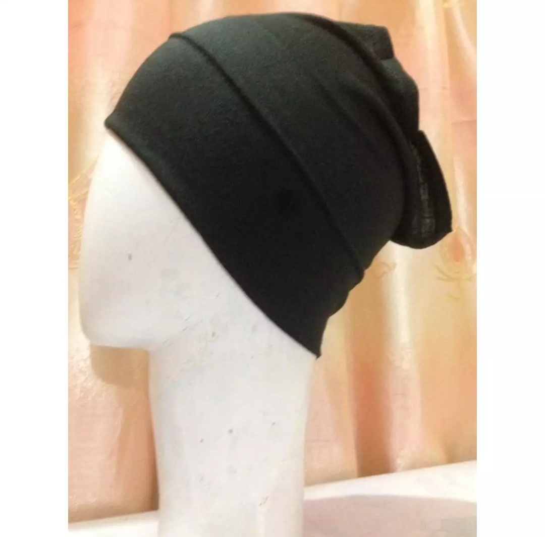 Pack of 1 plain Head scarf inner hijab cap-Muslim hijab cap-Women ...