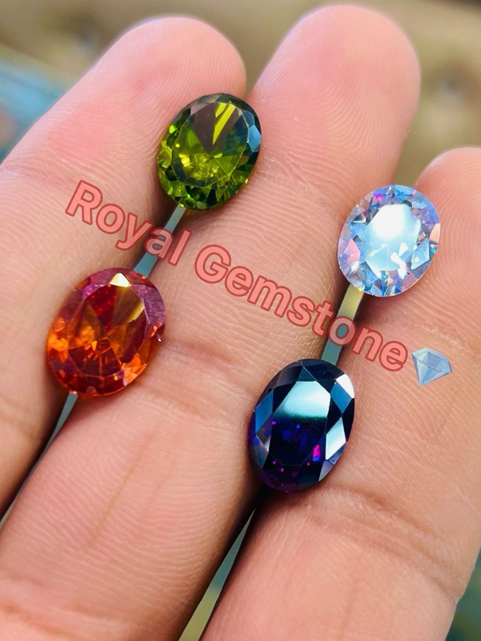 Pack of 4 Real Gemstones 4zircon Nag Stone Zircon | Daraz.pk