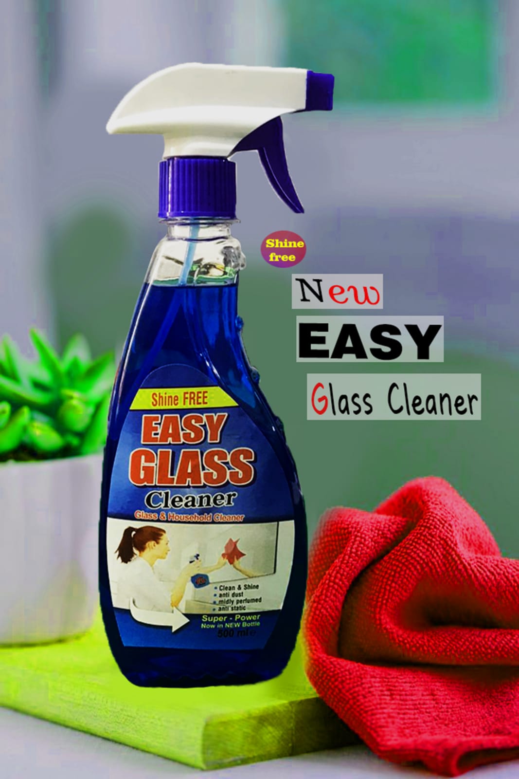 Easy Glass Cleaner (GC – 500ml) | Daraz.pk