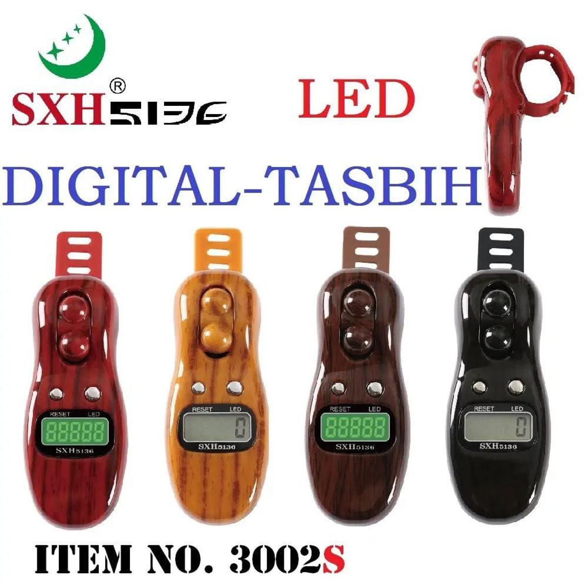 New digital tally counter tasbeeh with LED light - beads tasbeeh/tasbih ...