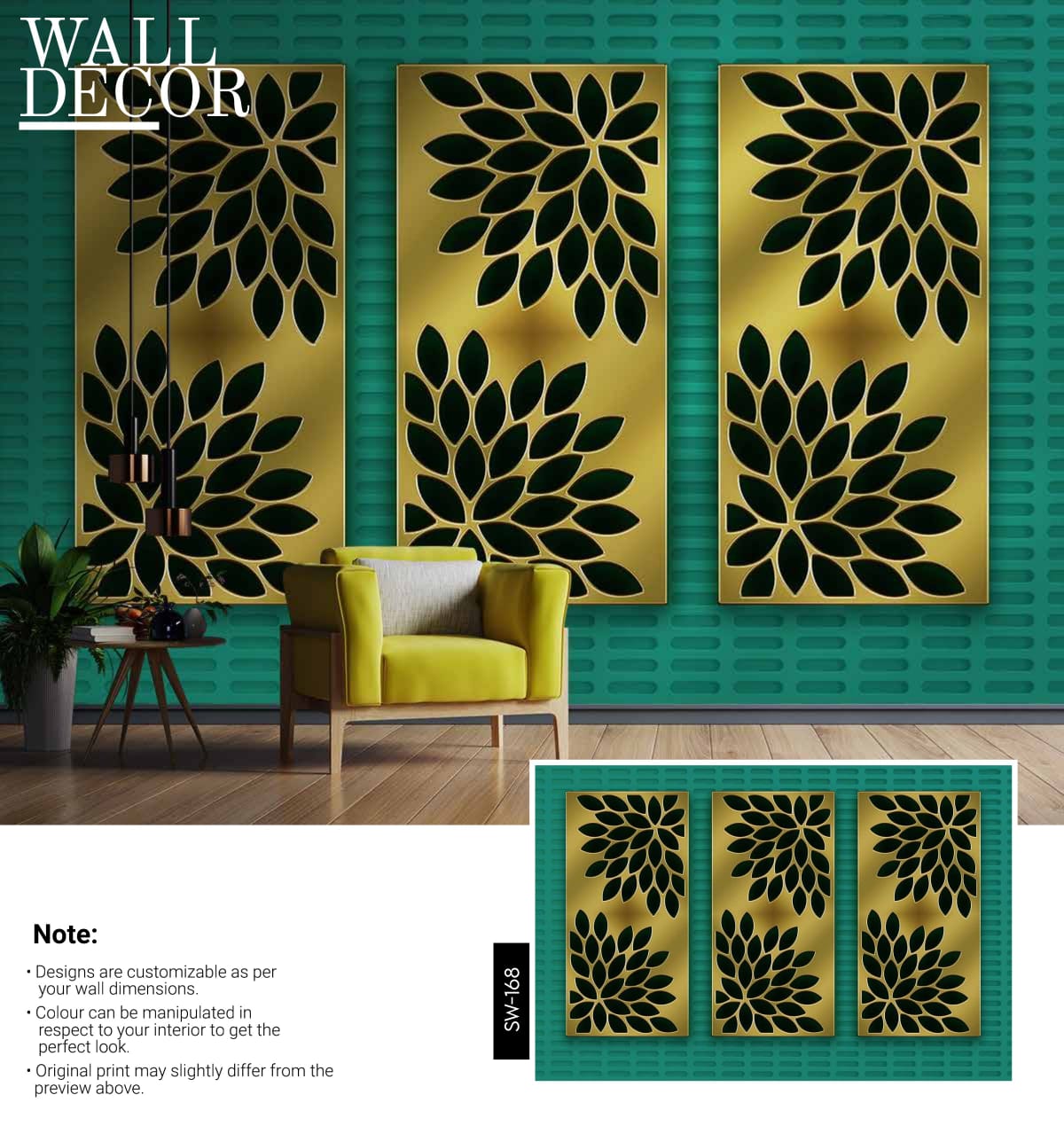 Wall Decor Wallpaper Room Decoration Flex 3D Flex Wallpaper 12*12 ...