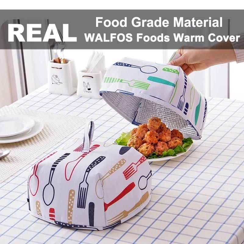 2 Pieces Foldable Insulated Food Cover Tent With Aluminum Foil Food ...