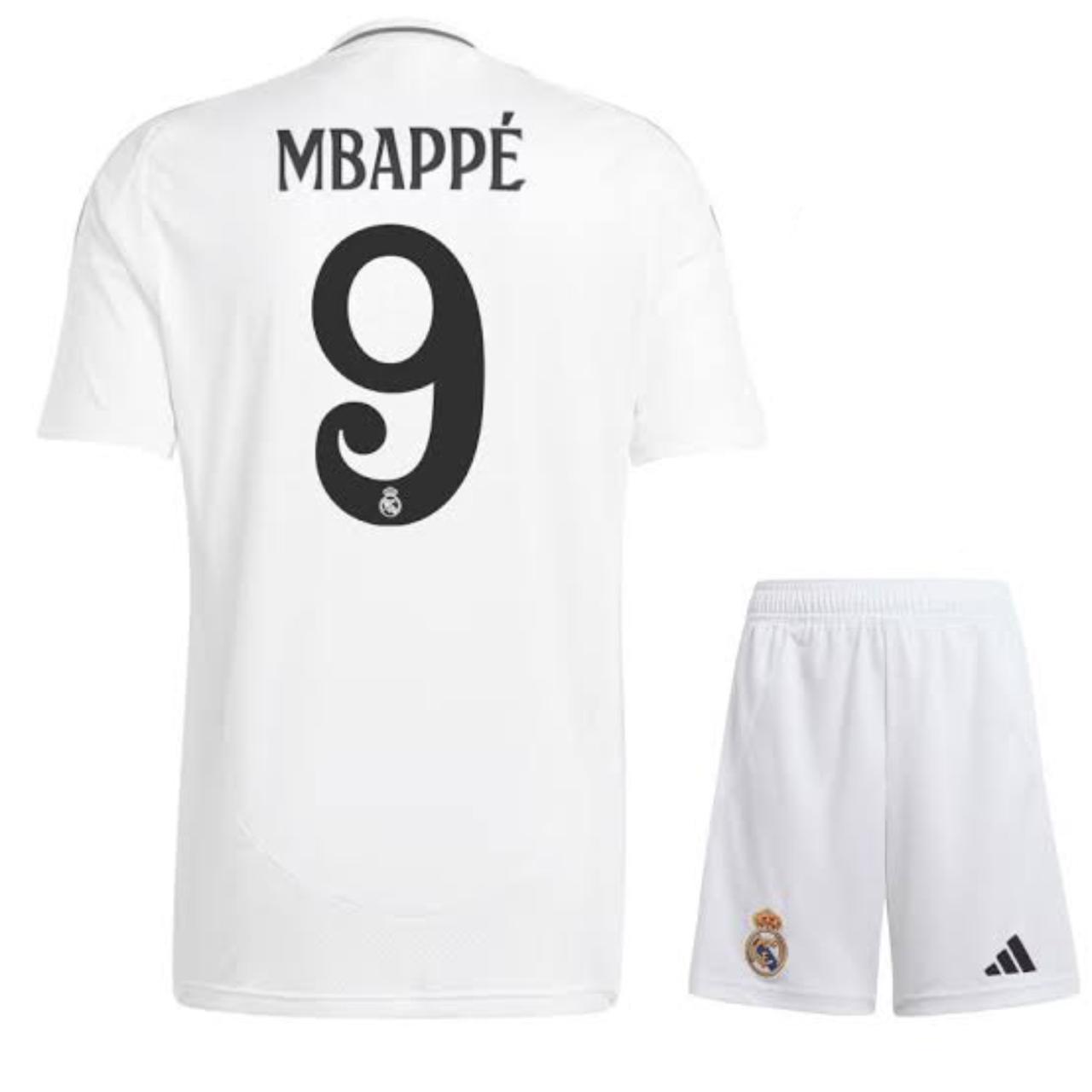 Original Mbappe Full Kit For Kids Real Madrid - Available | Daraz.pk