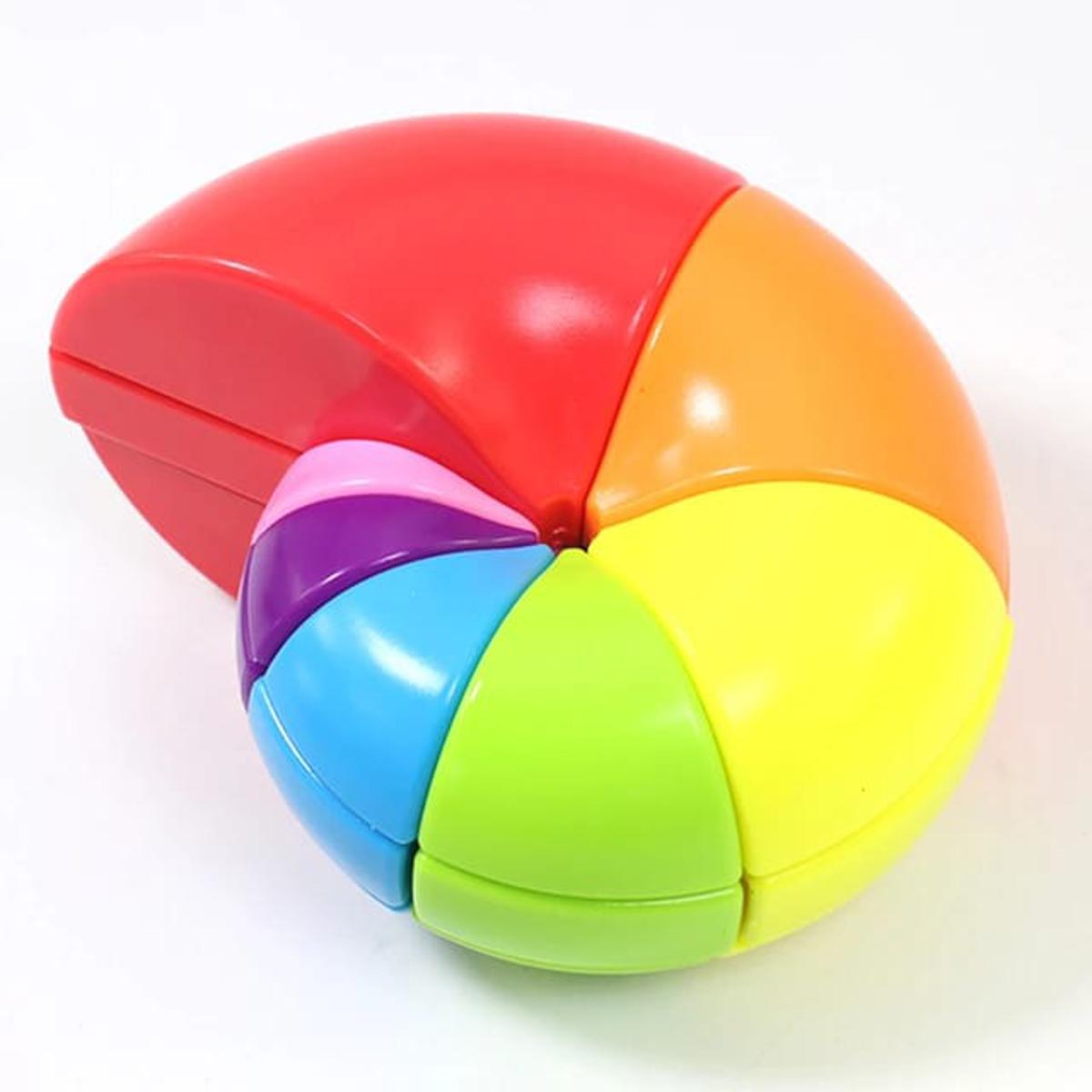 Nautilus cube magic cube multi color 7color in one cube | Daraz.pk