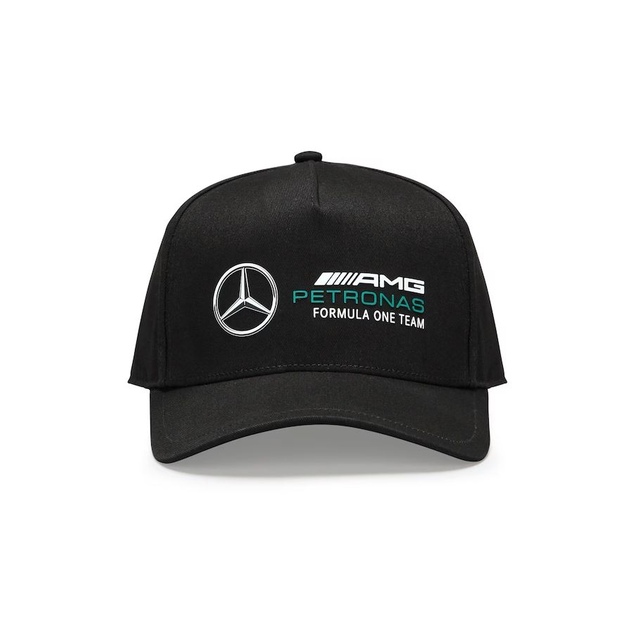 Black Cap Mercedes AMG Petronas Cap Printed Cap Mercedes Cap | Daraz.pk