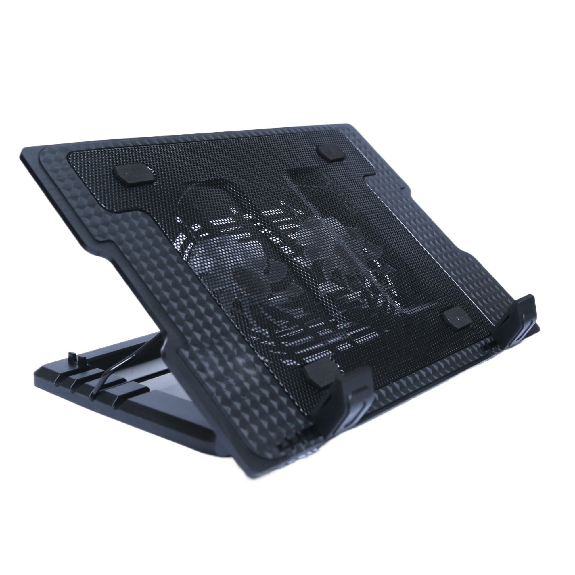 Portable And Powerful Dual Fan Laptop Cooling Pad With Adjustable Stand ...