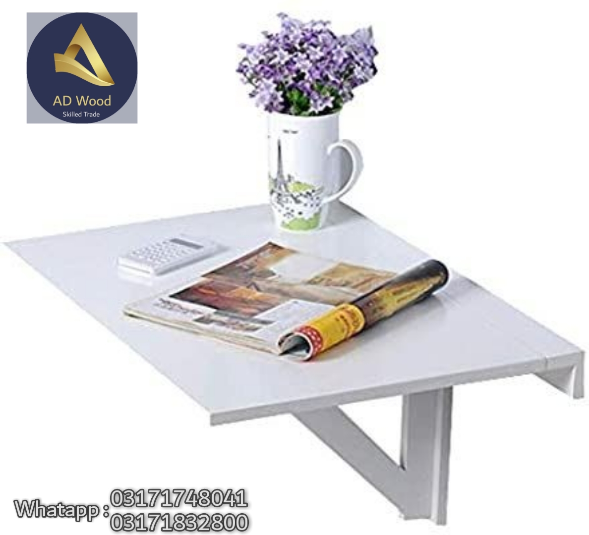 Wall Mounted Folding Smart Table | Daraz.pk