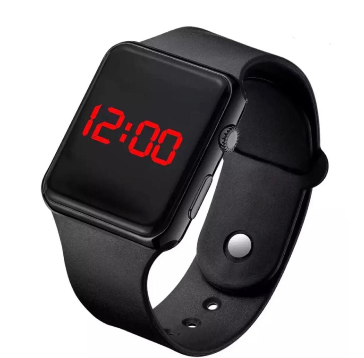 New Classy LED Watch ( BLACK) For MEN | Daraz.pk