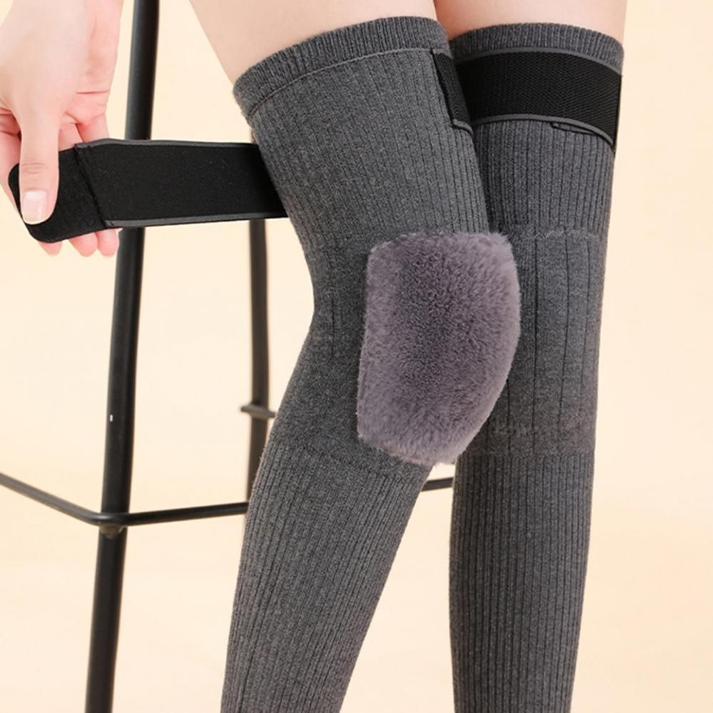 2Pcs/ With Strap Knee warmer for men and women with straps/Belts, Wool ...