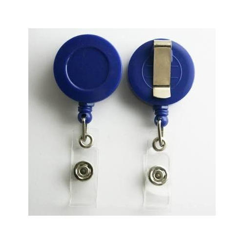 Round Shape Yo-Yo Retractable Key Ring for ID Card Holder Retractable ...