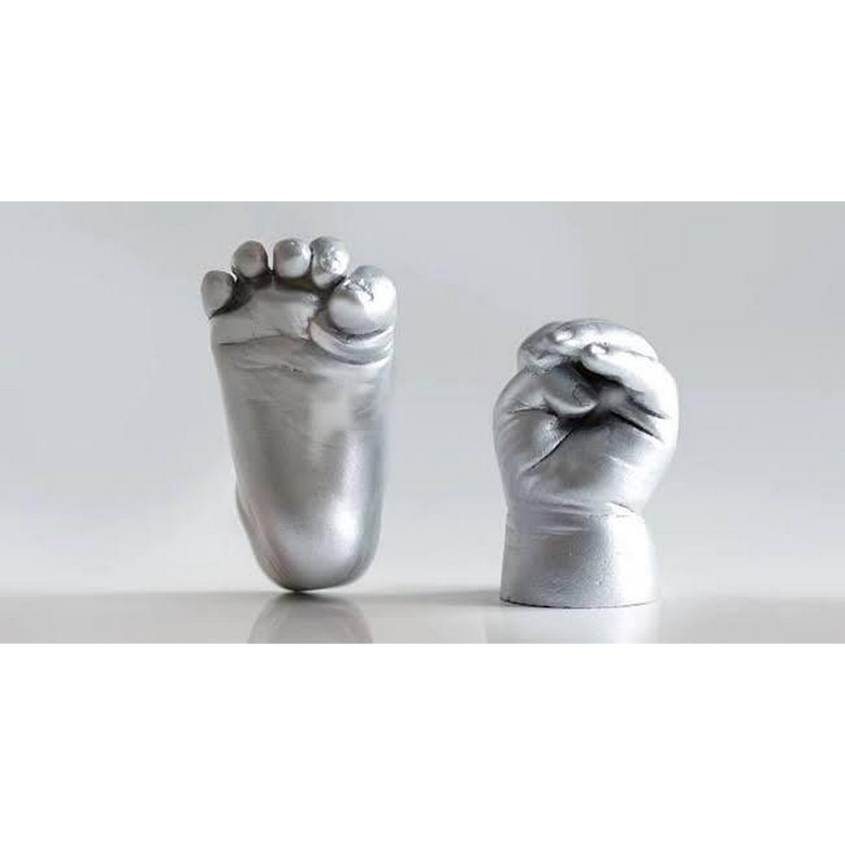 Baby Hand / Foot Casting Kit - Capture cute little hands - Silver For ...